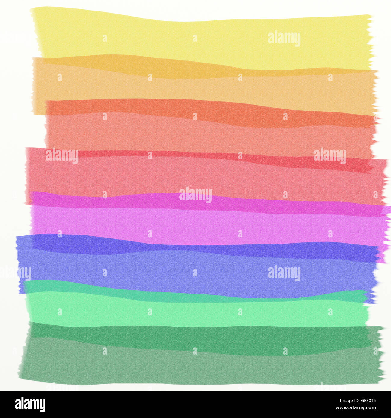 Watercolour background with coloures as streak on raw paper Stock Photo ...
