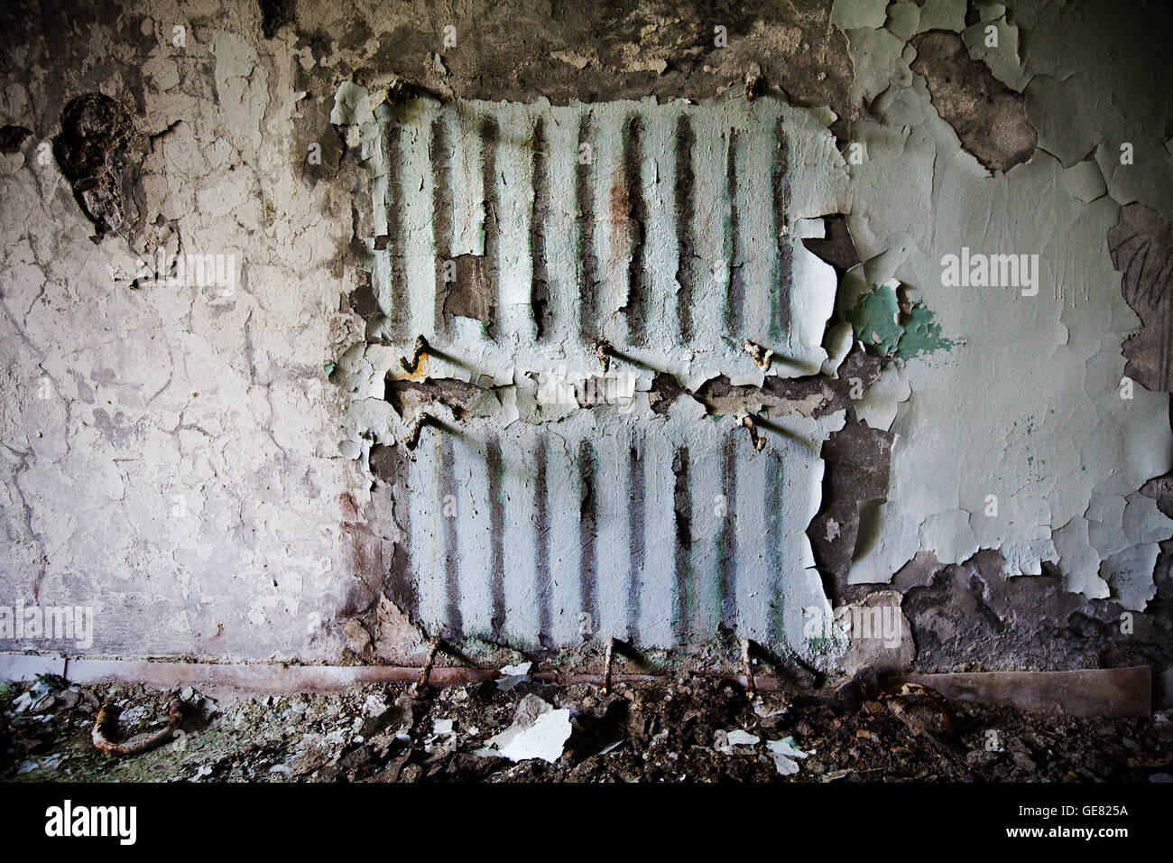 The abandoned town of Pripyat in the Chernobyl exclusion zone, Ukraine ...
