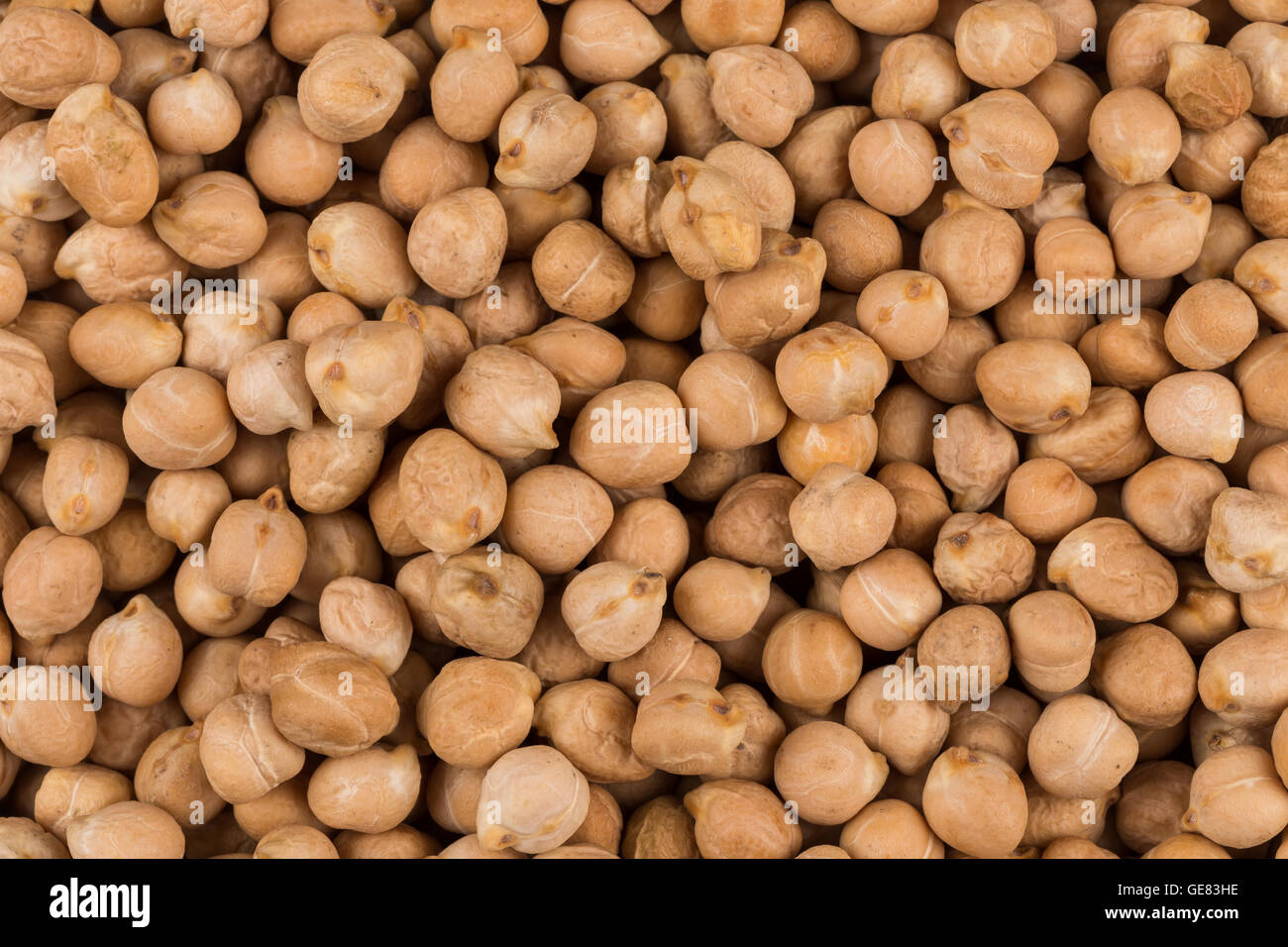 Chick-pea beans for background. Close up shot Stock Photo - Alamy