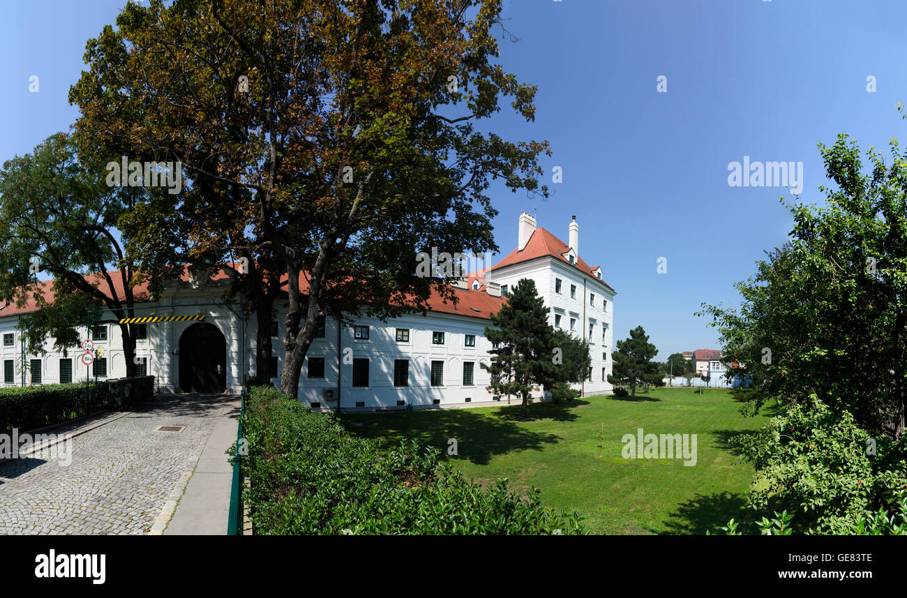 Castle kaiserebersdorf today prison vienna simmering hi-res stock ...