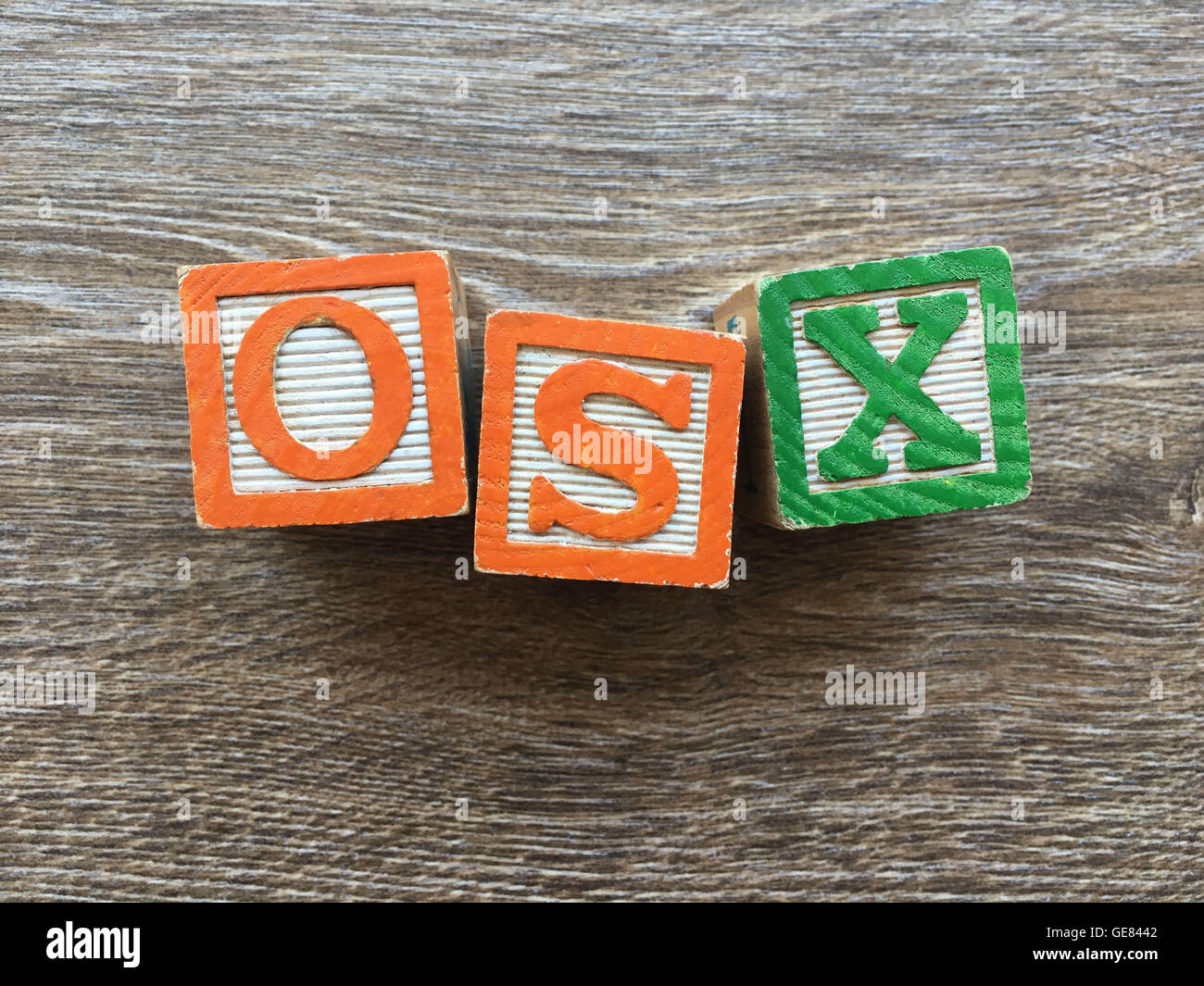 Wood blocks or wooden cubes toys with alphabet letters on them combined ...