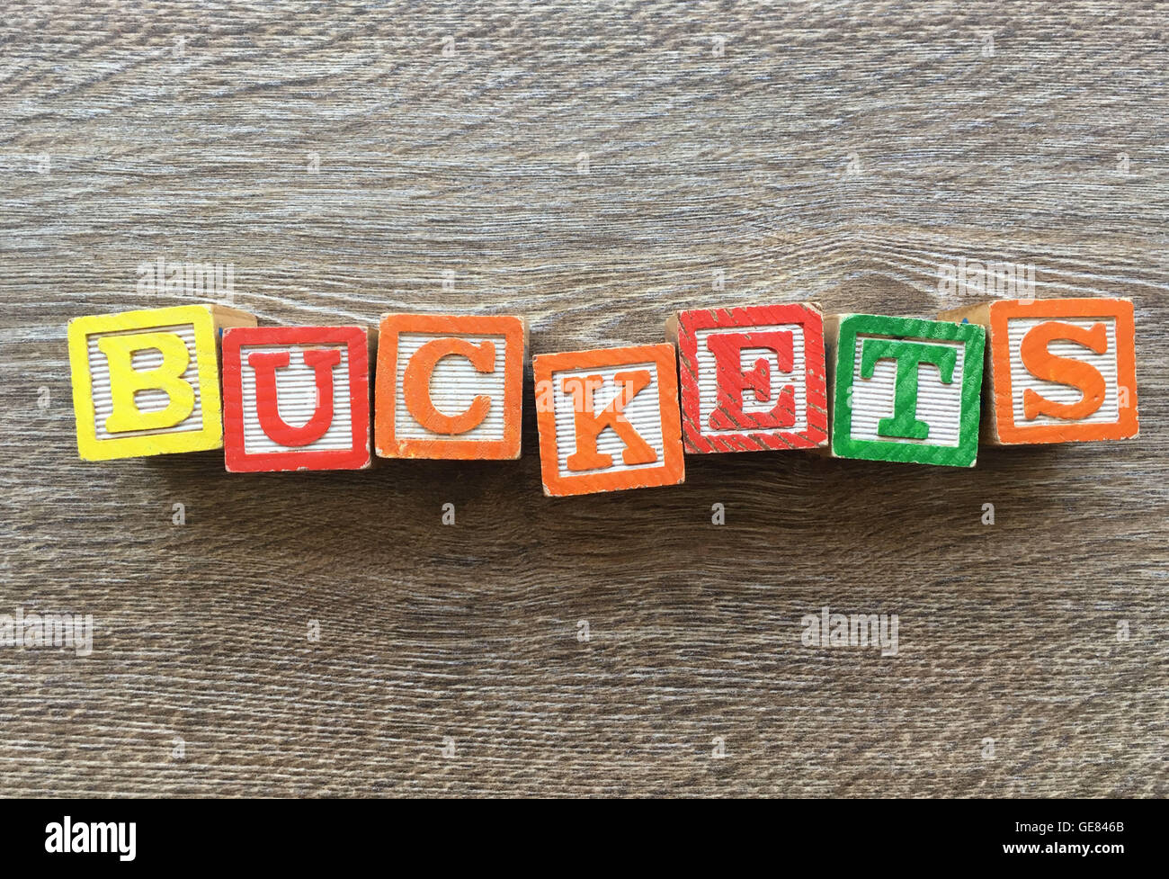 Wood blocks or wooden cubes toys with alphabet letters on them combined ...