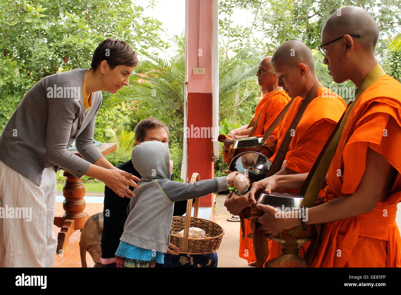 Buddhism offering hi-res stock photography and images - Alamy