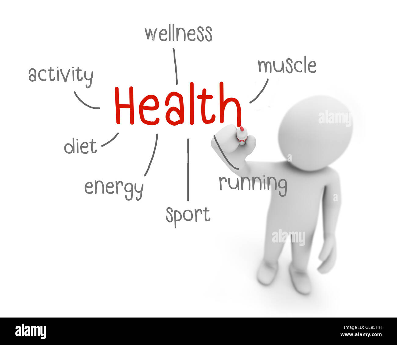 Health Text business Man Writing Health Concept Man Explain The health-text-business-man-writing-health-concept-man-explain-the