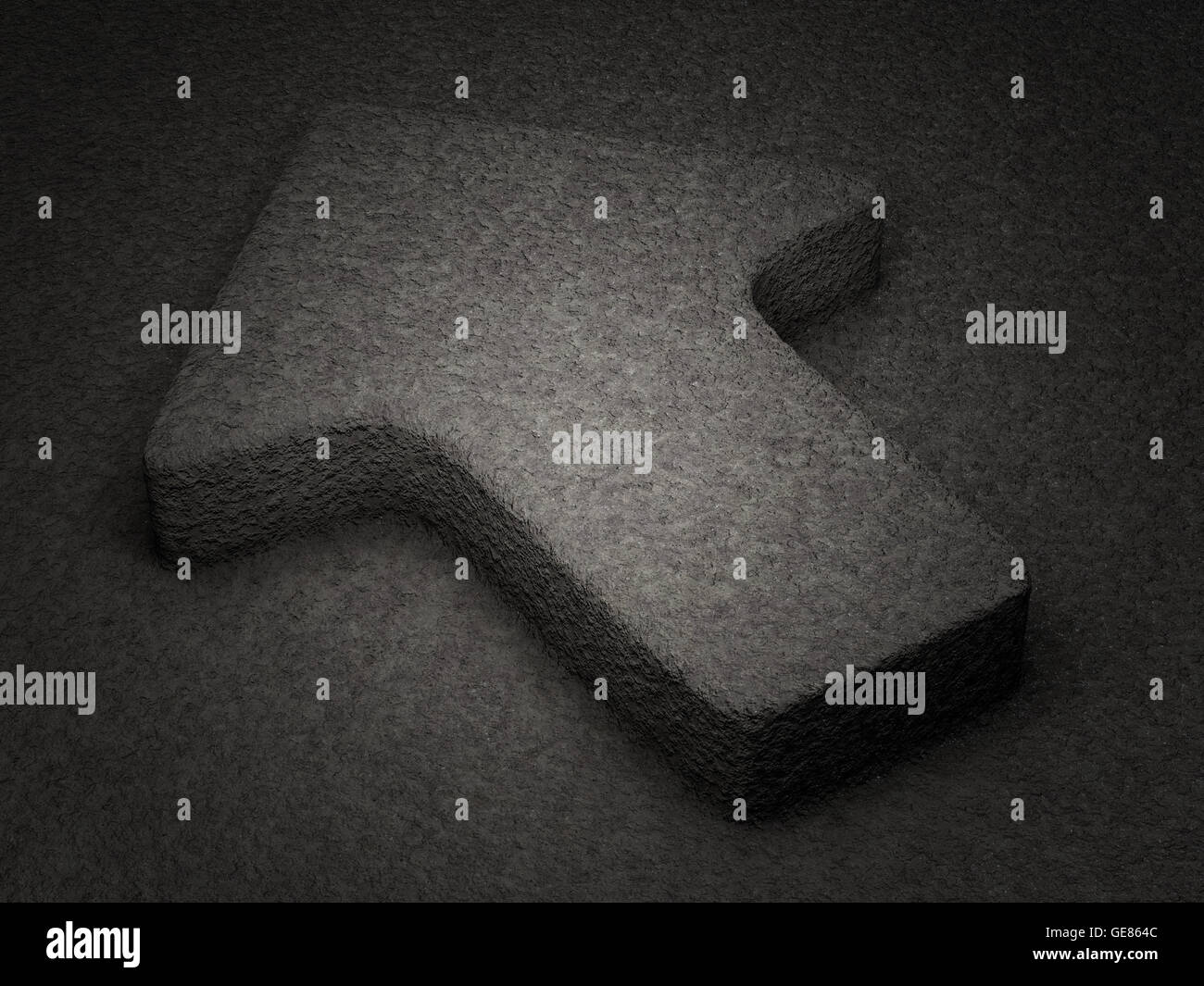 Stone arrow symbol textured background. 3D illustration Stock Photo - Alamy