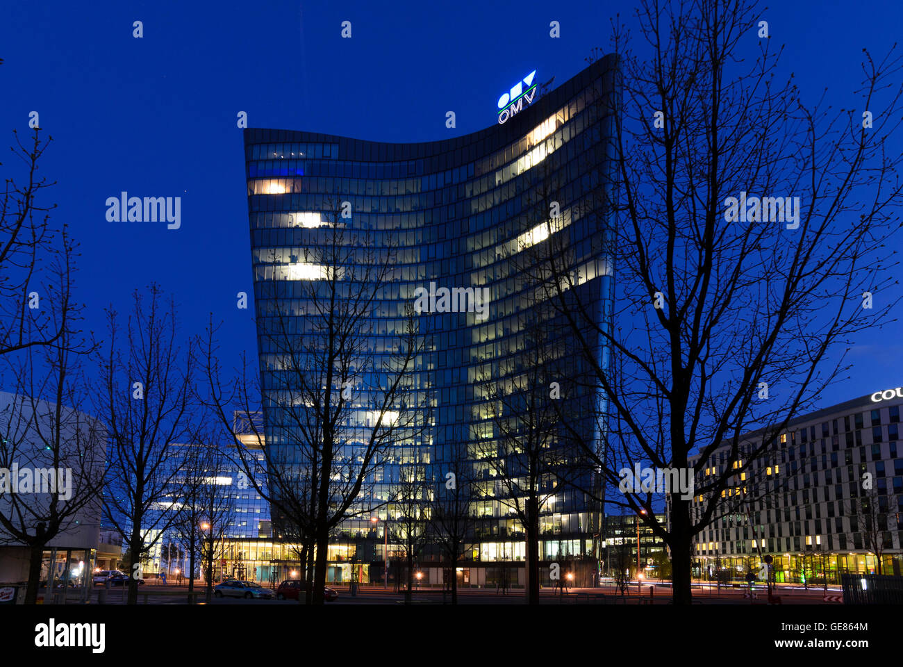 Headquarters of omv hi-res stock photography and images - Alamy