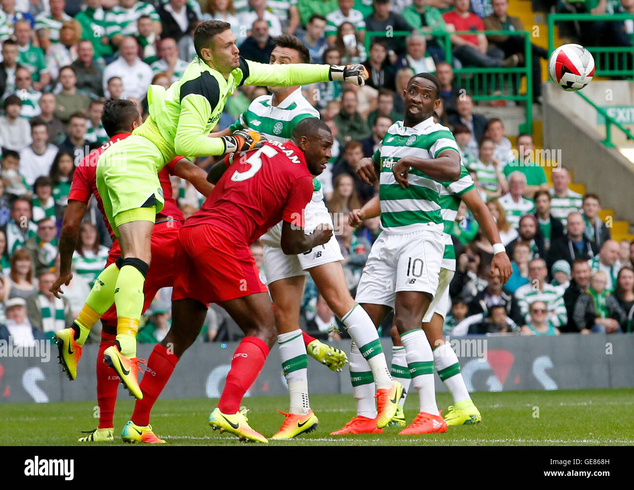 Celtic keeper Craig Gordon during the 2016 International Champions Cup ...