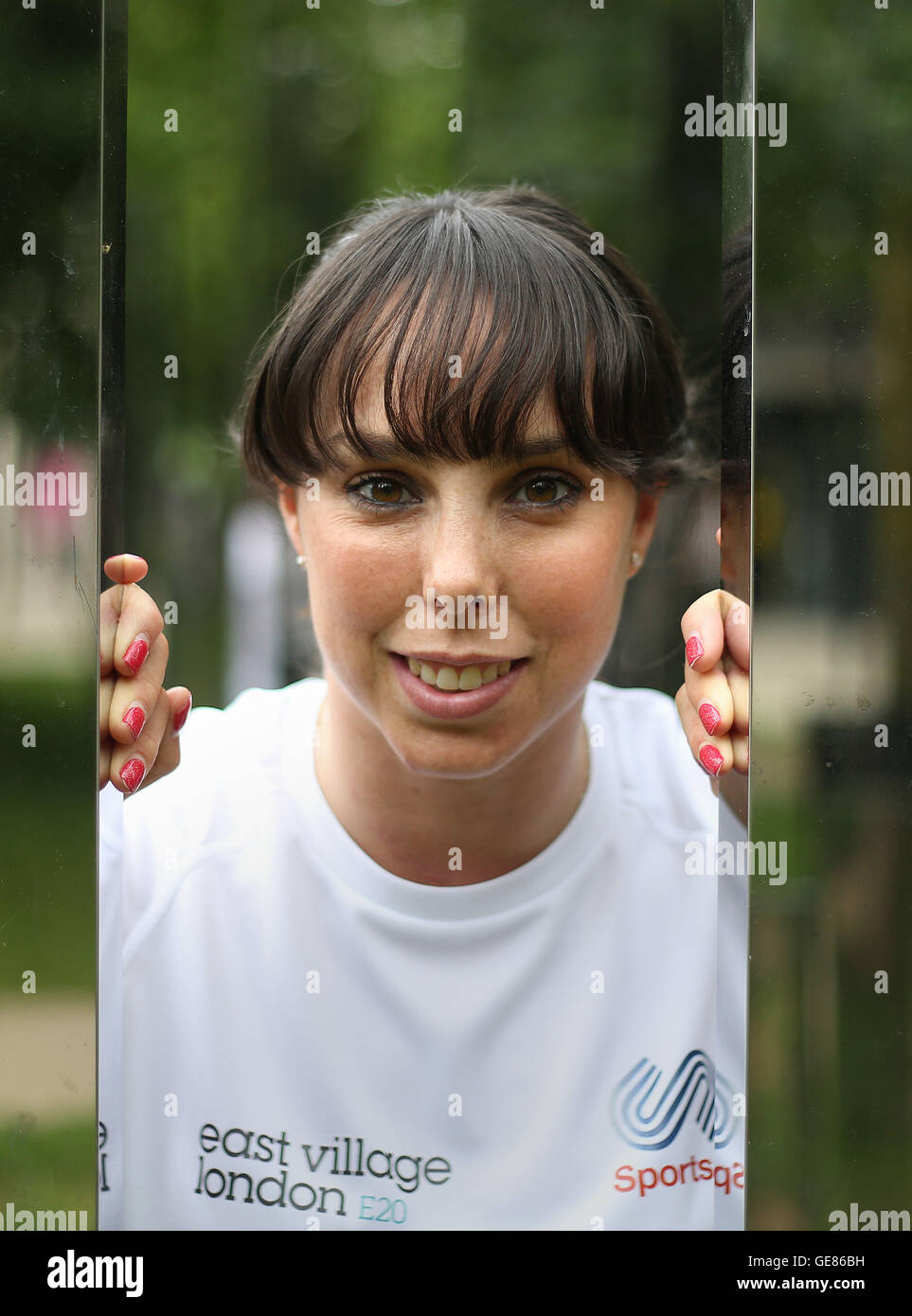 Former Olympic medalist Beth Tweddle at the 'Ultimate sports day ...