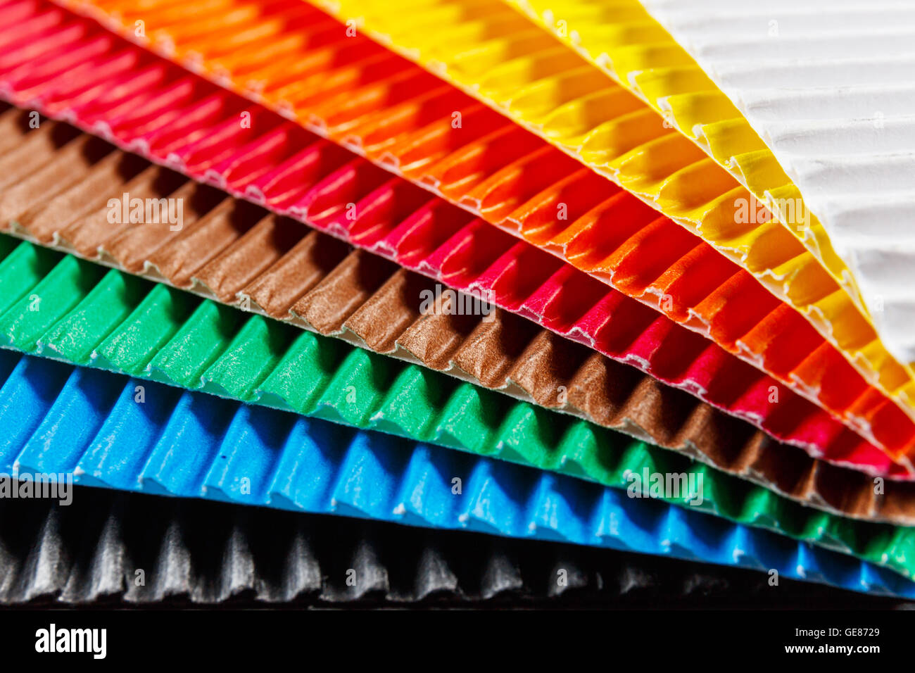 colorful cardboard texture Stock Photo - Alamy