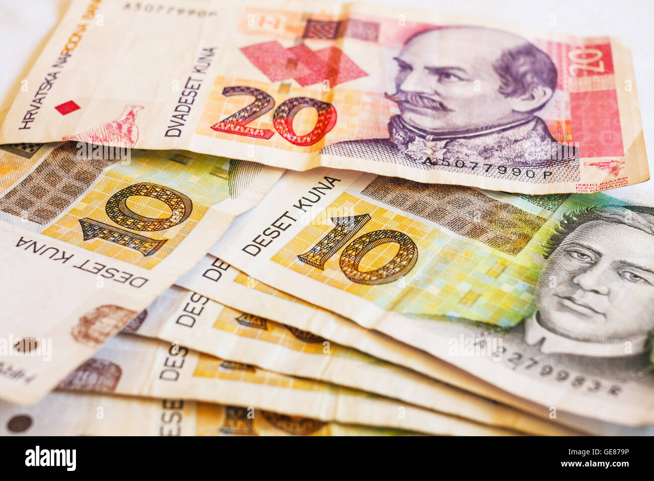 kuna, currency of Croatia Stock Photo - Alamy