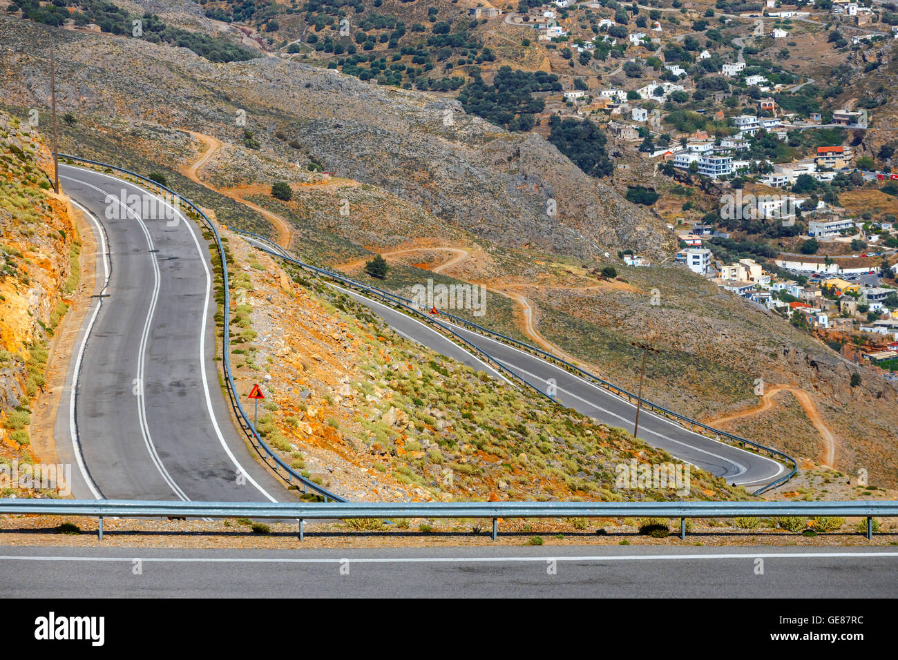 New curvy road near hi-res stock photography and images - Alamy