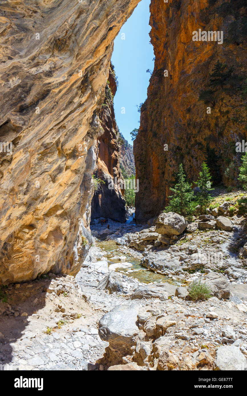 Samaria gorge crete spring hi-res stock photography and images - Alamy