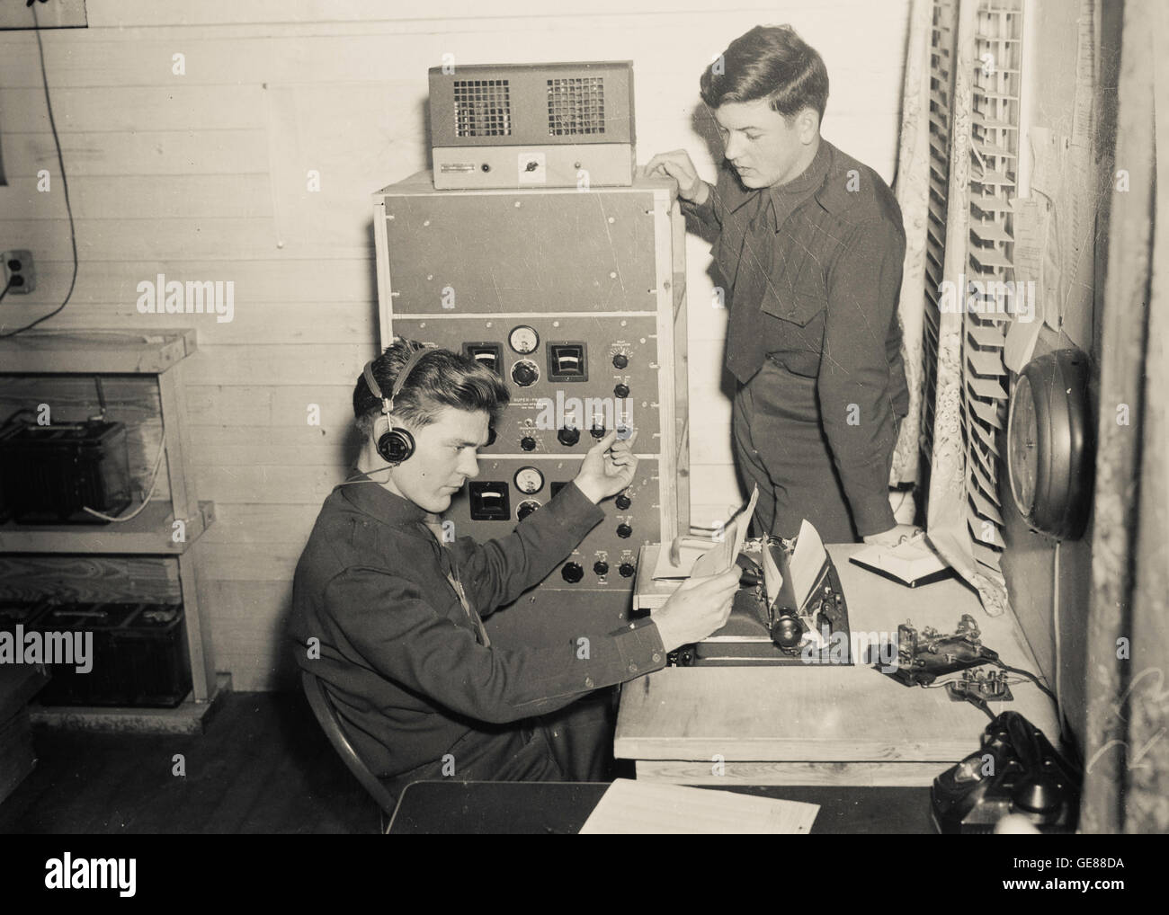 Vintage Photograph, Camp Huckstep, Egypt, World War Two, 1944 Stock ...