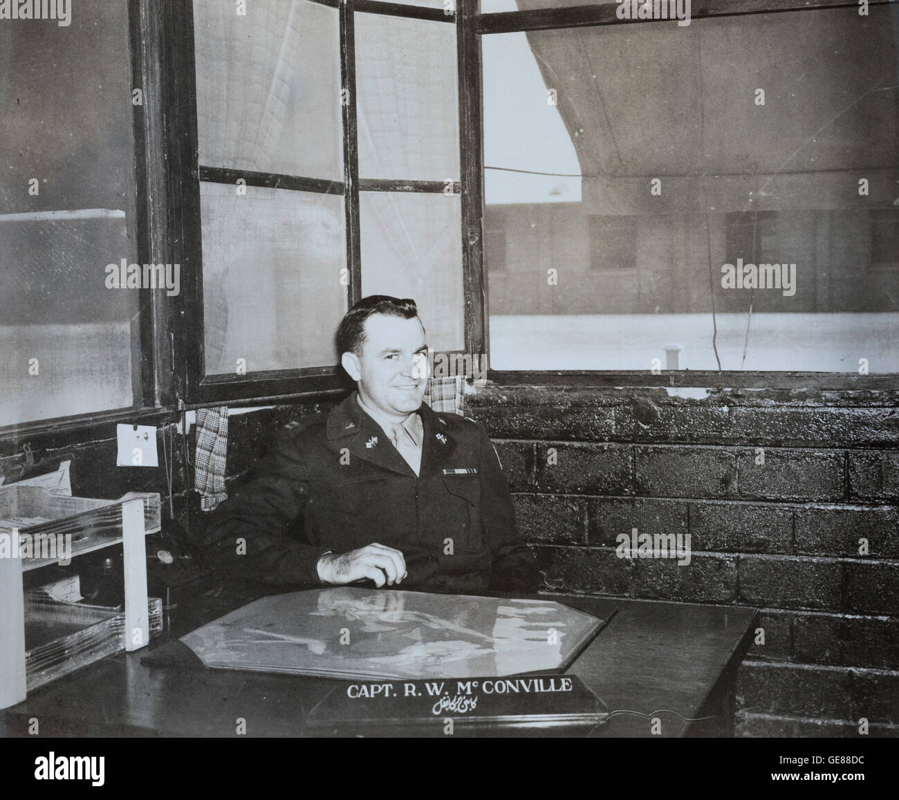 Vintage Photograph, Camp Huckstep, Egypt, World War Two, 1944 Stock ...