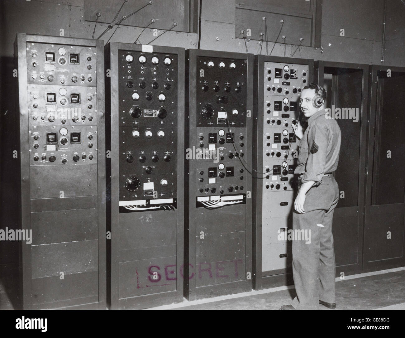 Vintage Photograph, Camp Huckstep, Egypt, World War Two, 1944 Stock ...