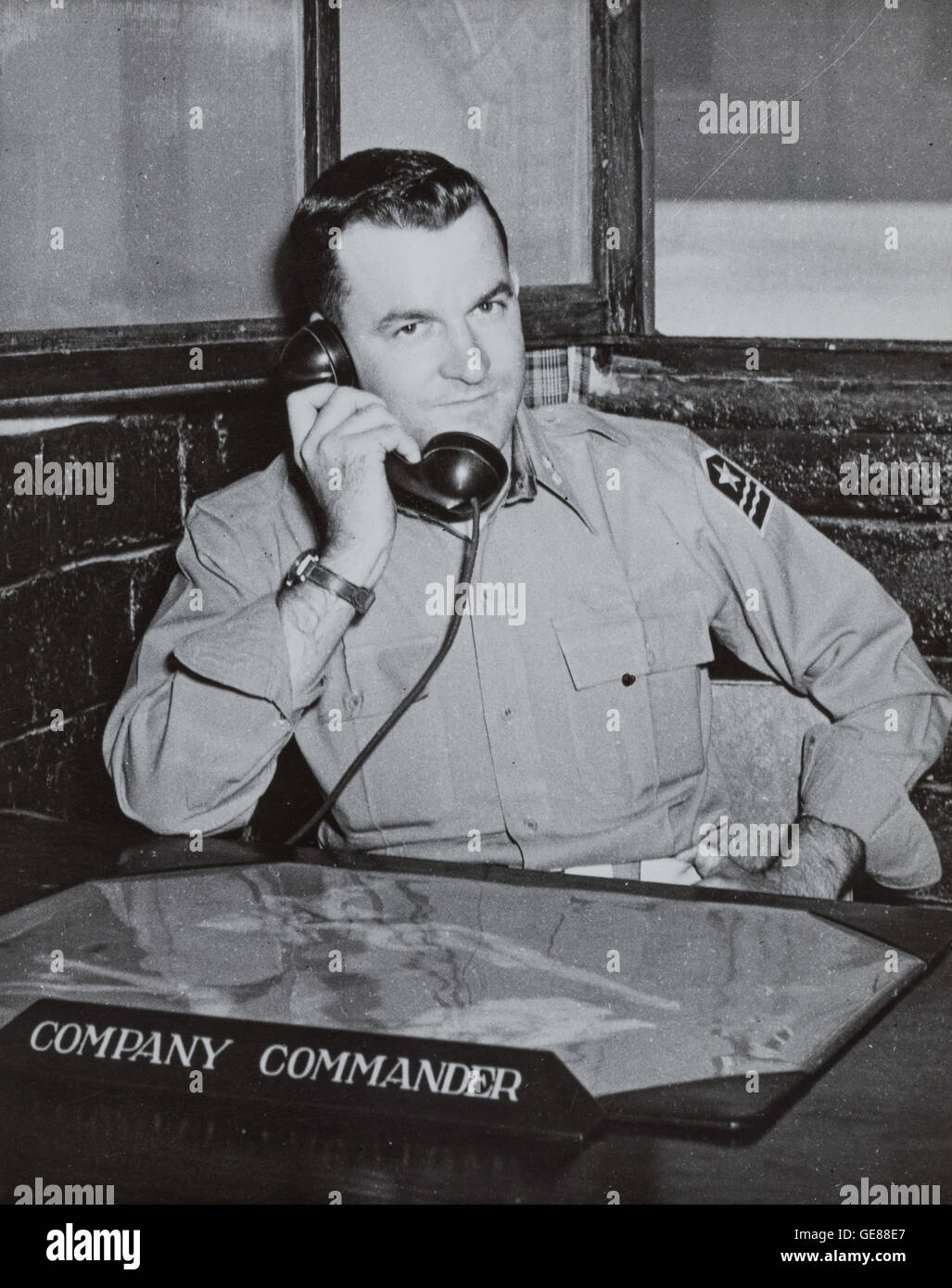 Vintage Photograph of U.S.Officer, Camp Huckstep, Egypt, World War Two ...