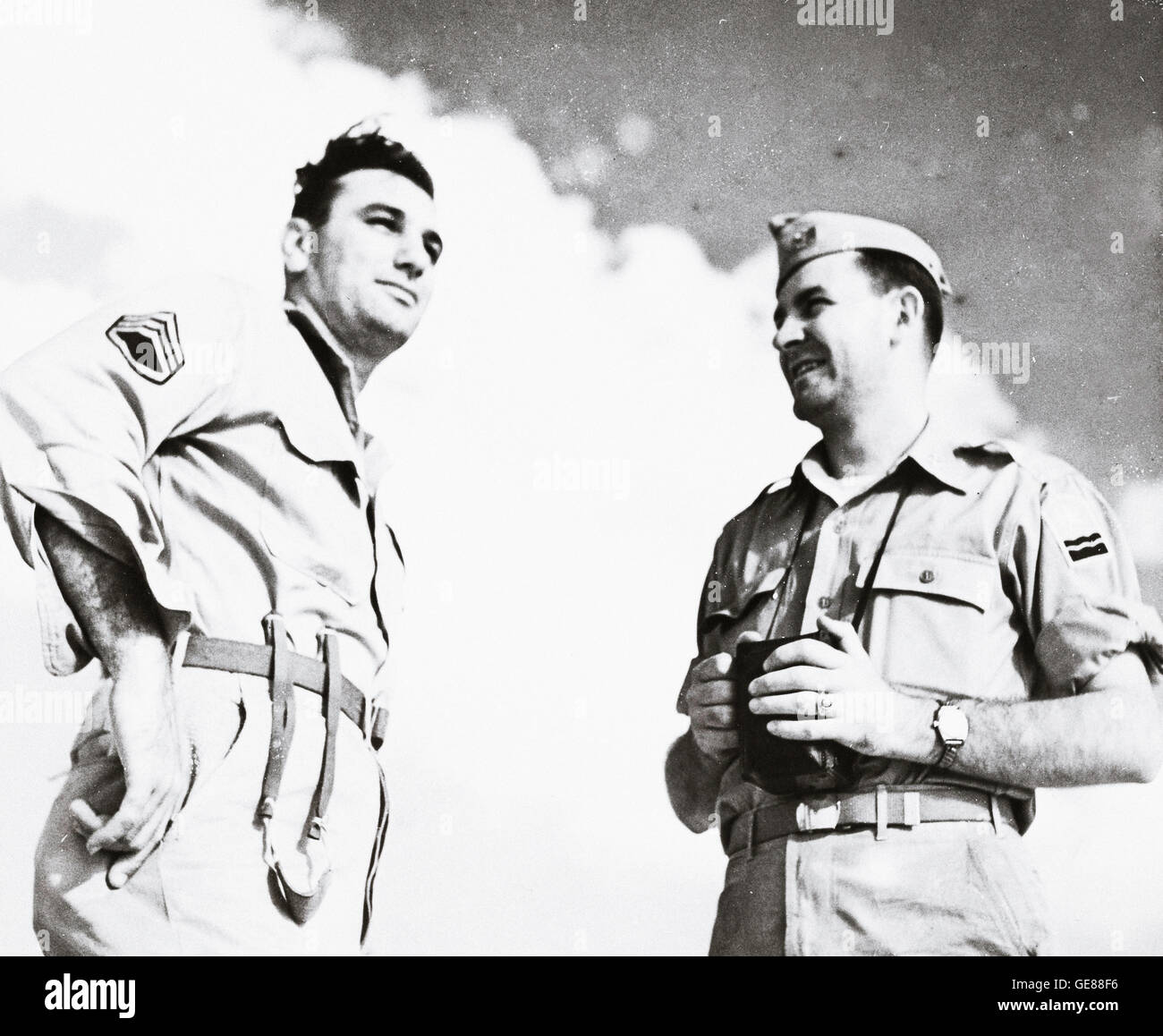 Vintage Photograph, Camp Huckstep, Egypt, World War Two, 1944 Stock ...