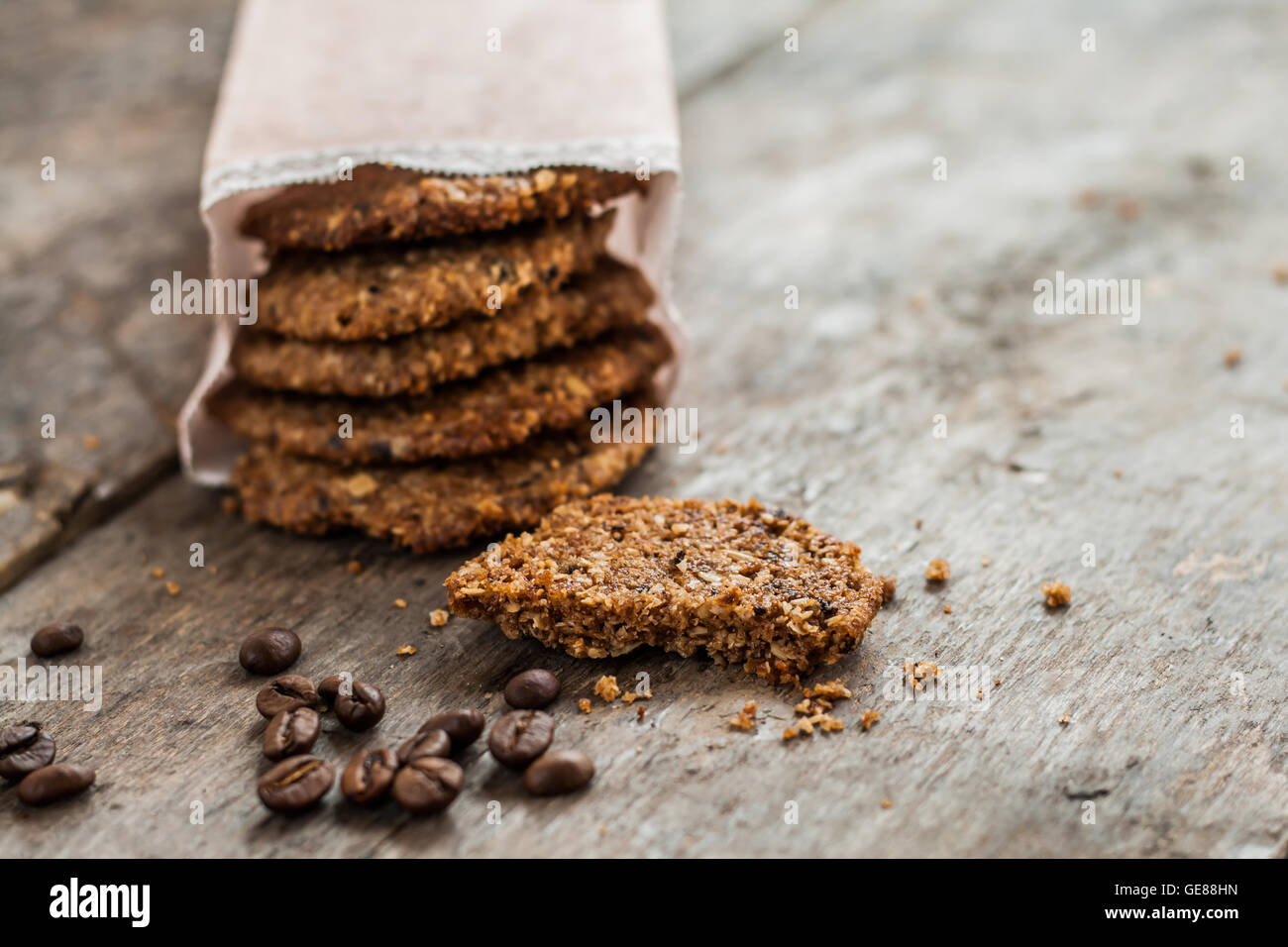 Cookies in white paper bag hi-res stock photography and images - Alamy