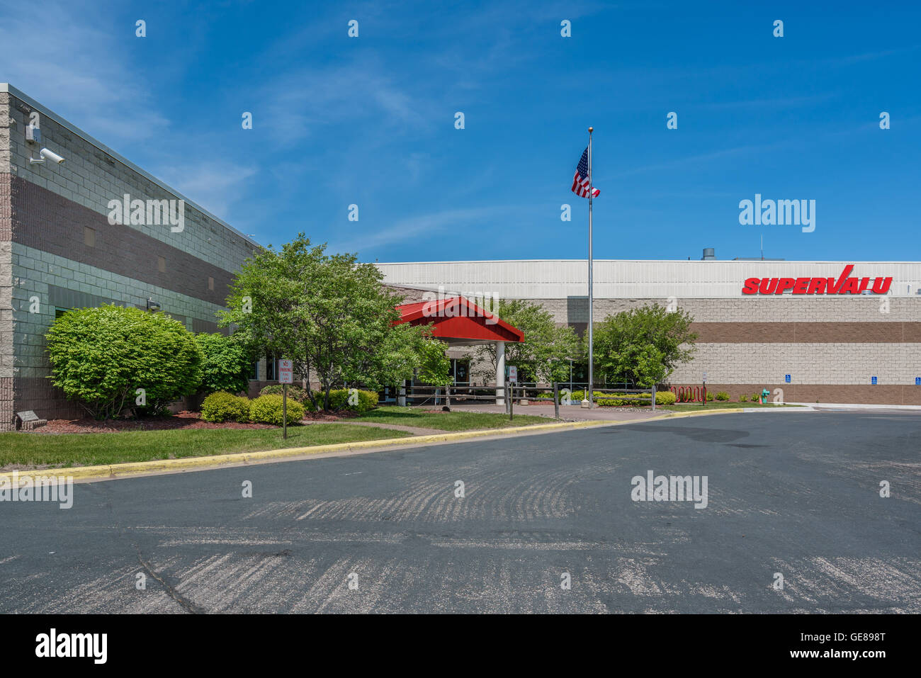 Super Value Distribution Center Building - Hopkins Stock Photo - Alamy