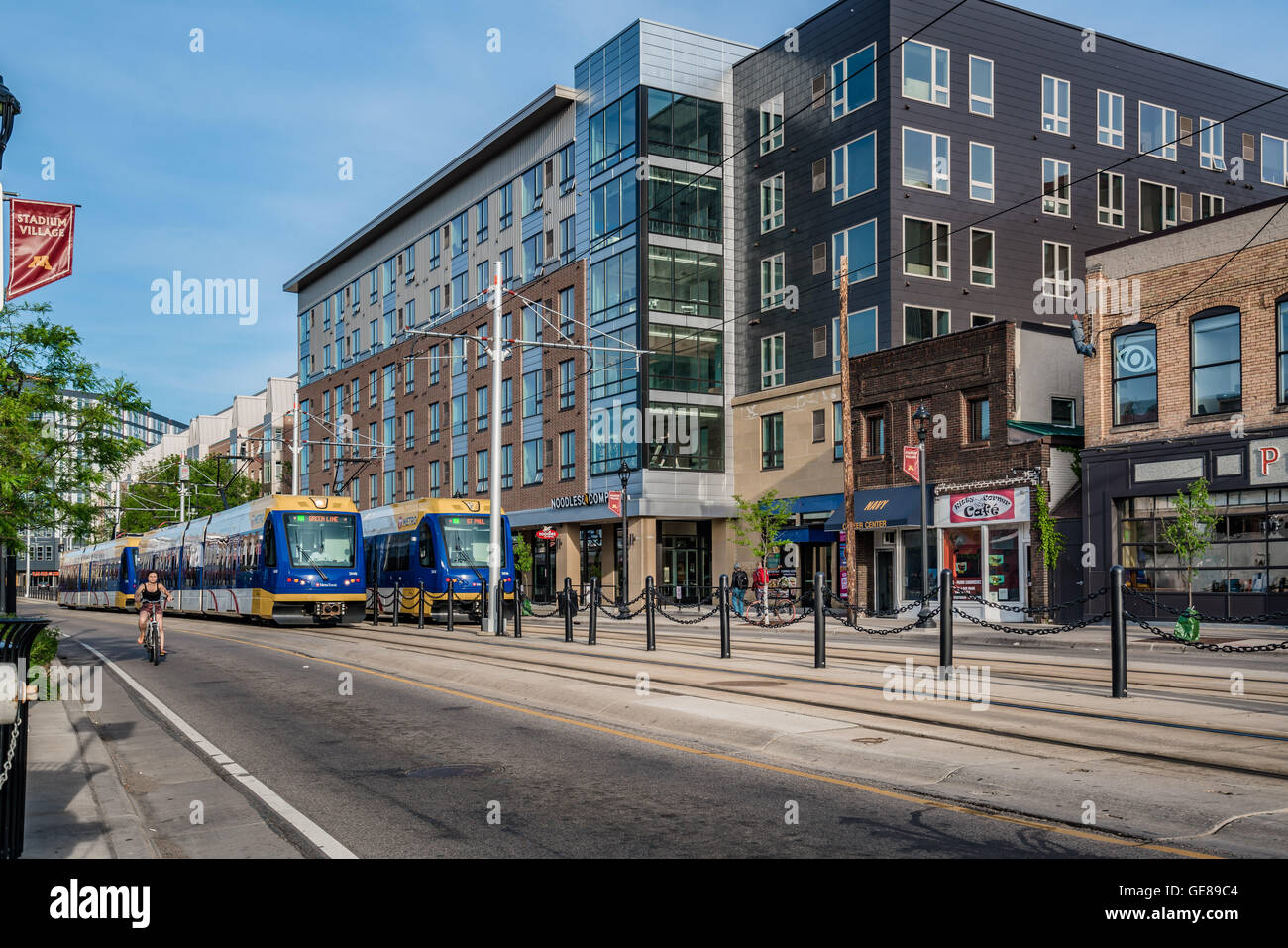 Minneapolis light rail hi-res stock photography and images - Alamy