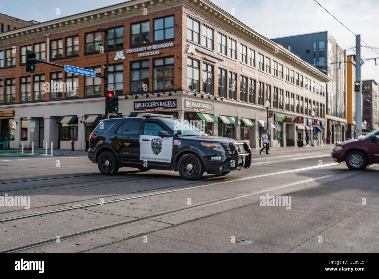 Minneapolis police car hi-res stock photography and images - Alamy