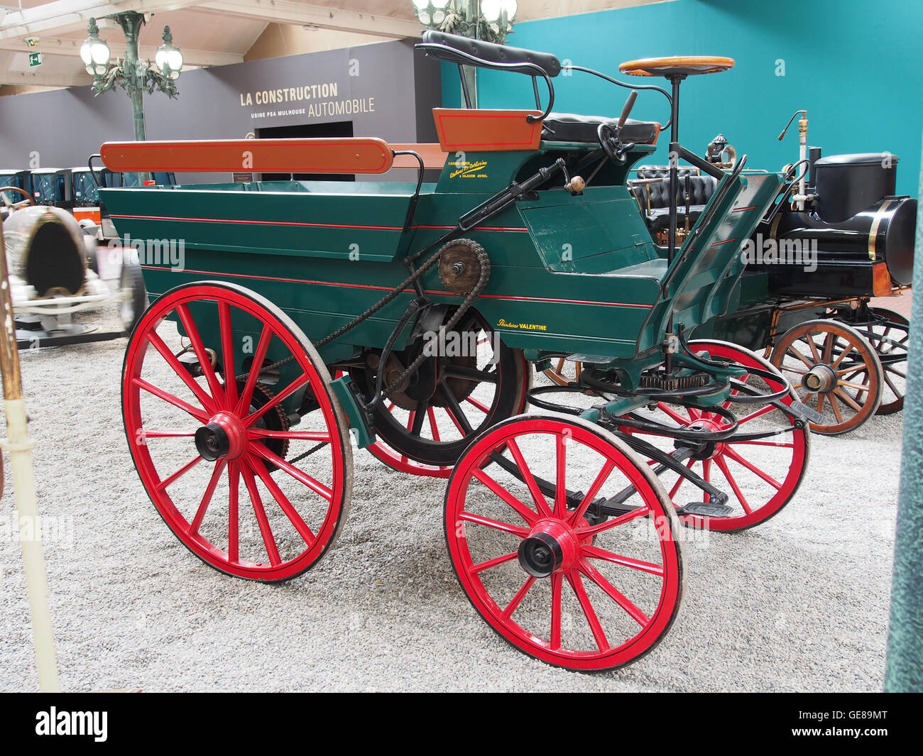 1884 Delamare-Debouteville et Maladin, featuring an 8cv engine with a ...