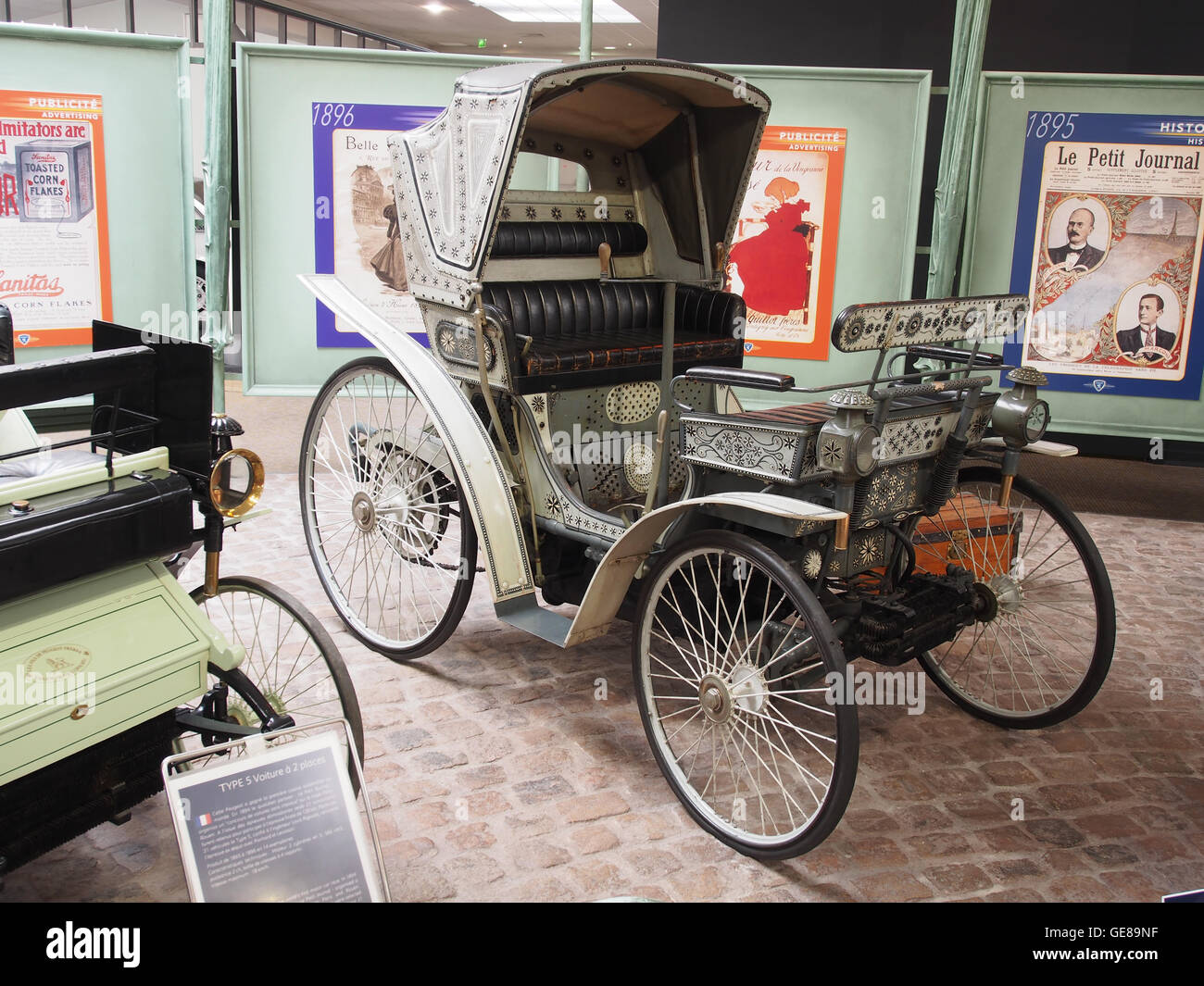 The 1892 Peugeot Type 4 Vis C3A0, named Vis Marguerite, is an early ...