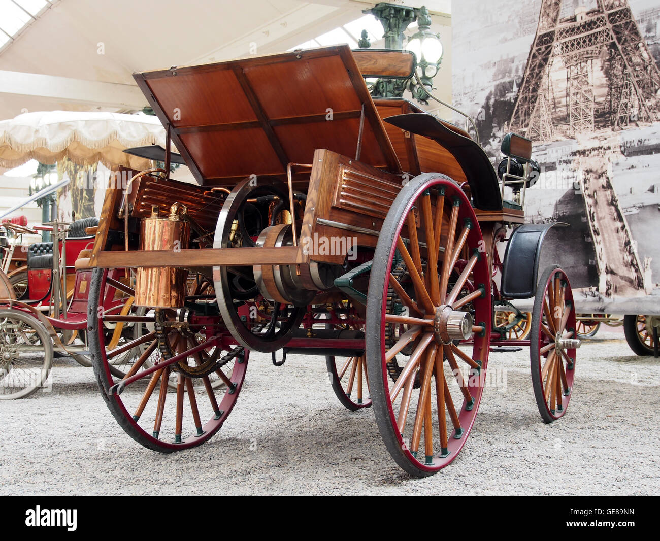 The 1893 Benz Vis-a-vis Type Victoria, featuring a 1730cc 3hp engine ...