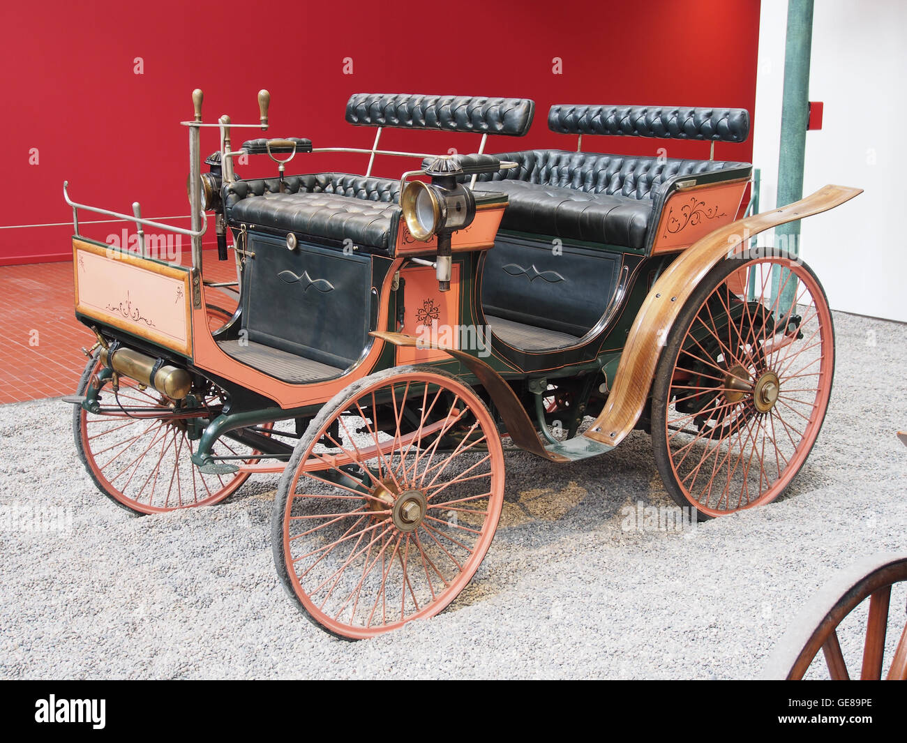 The 1893 Peugeot Phaetonnet Type 8, a classic early automobile ...