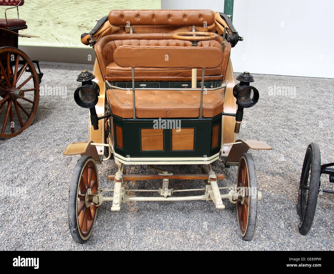 The 1894 Georges Richard Vis-a-vis is a classic automobile powered by a ...