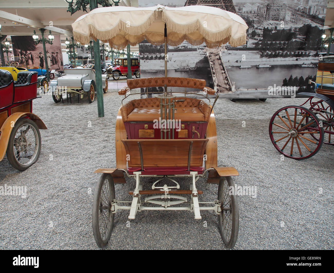 The 1896 Benz Phaeton Type Velo, one of the earliest examples of the ...