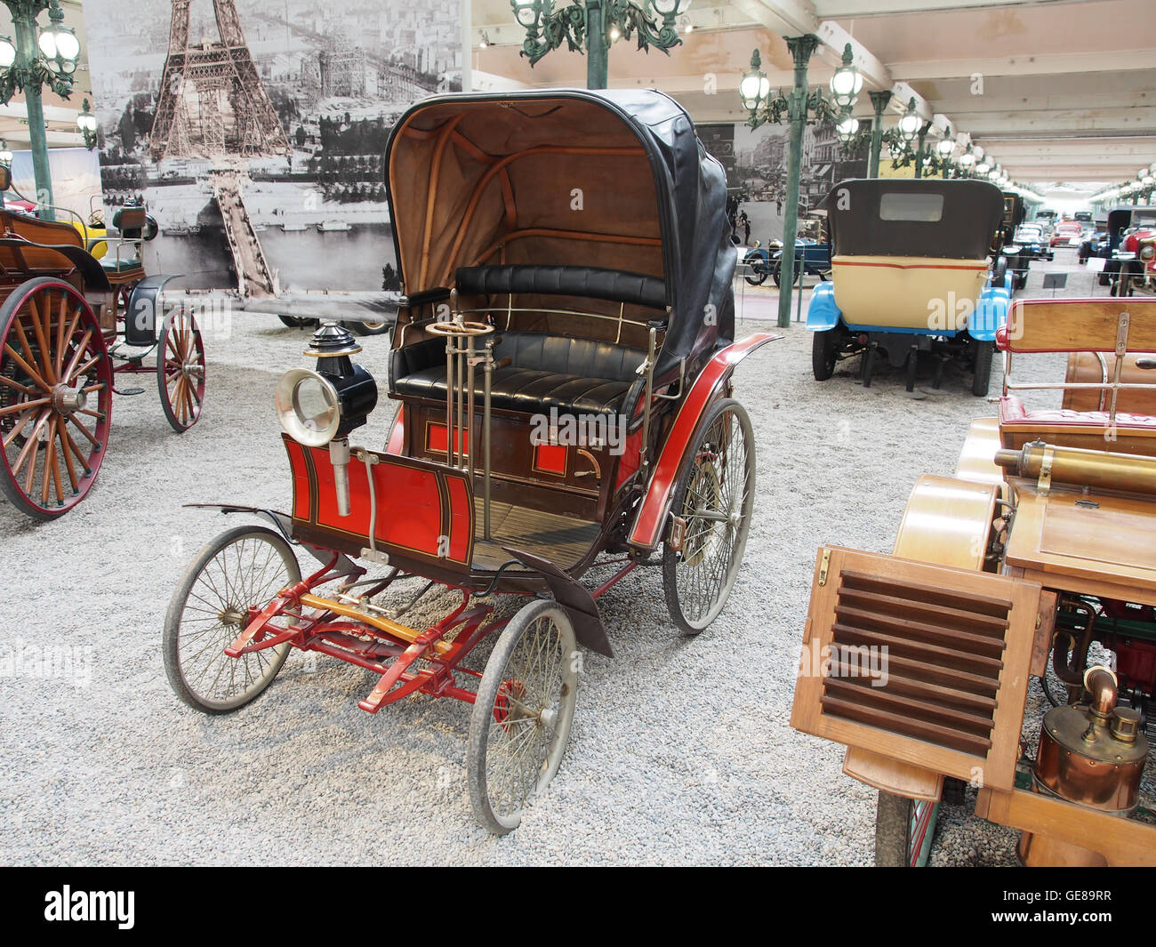 1896 Benz Phaeton Type Velo, an early automobile designed by Benz ...