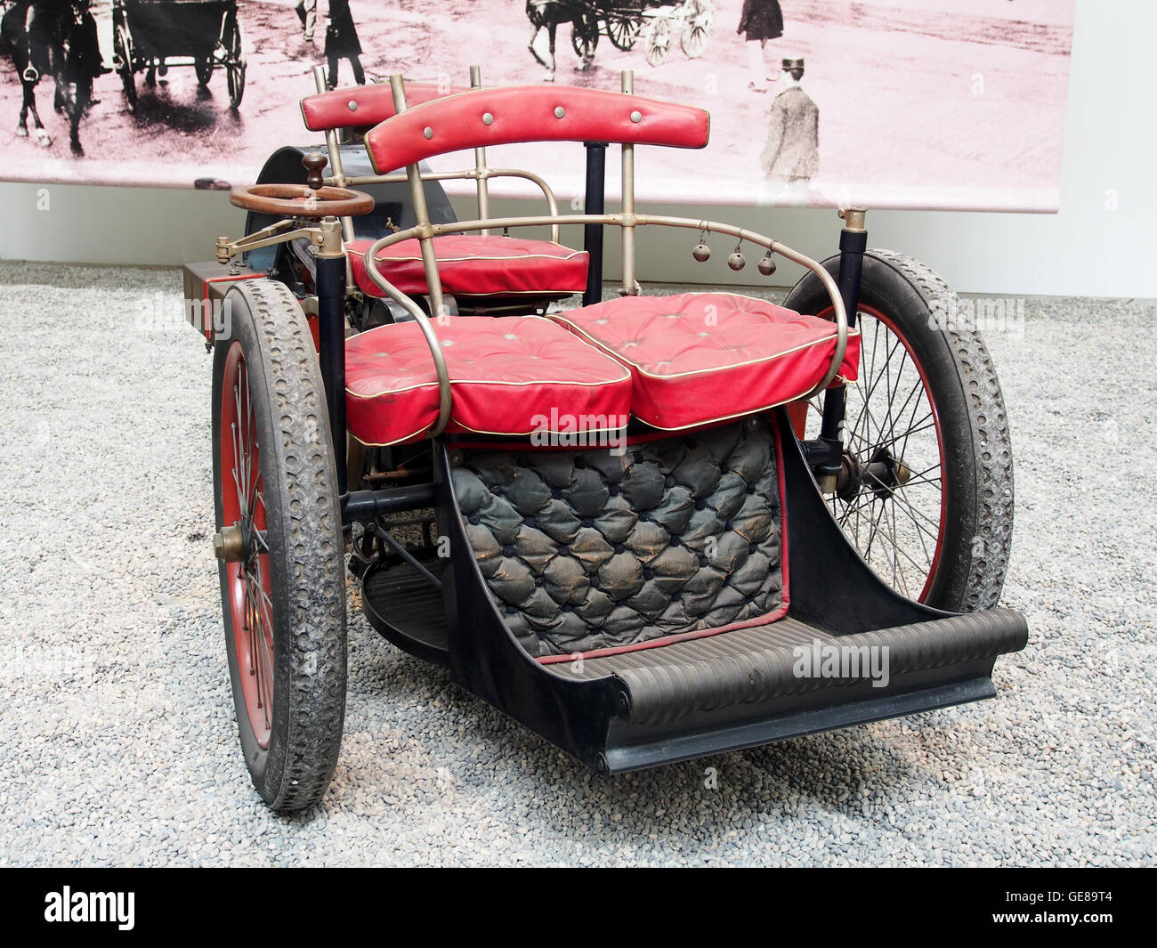 1896 Bollée Tricar Tricycle, Invented in 1913 Stock Photo - Alamy