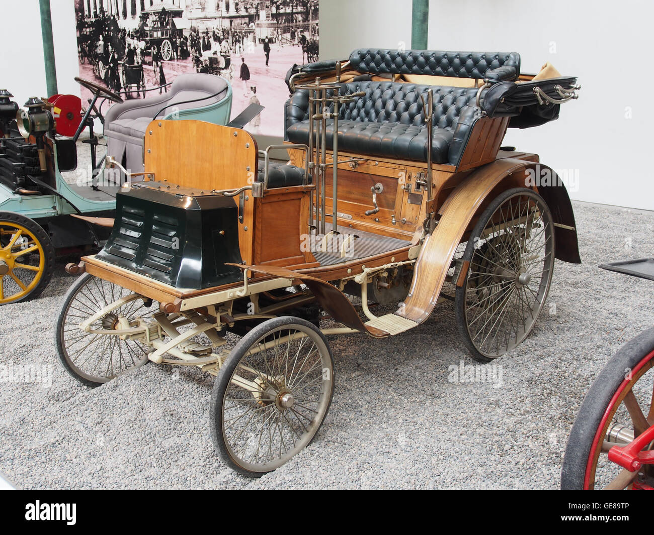 1897 Benz Vis-a-vis Type Ideal, a pioneering automobile with a 3 ...
