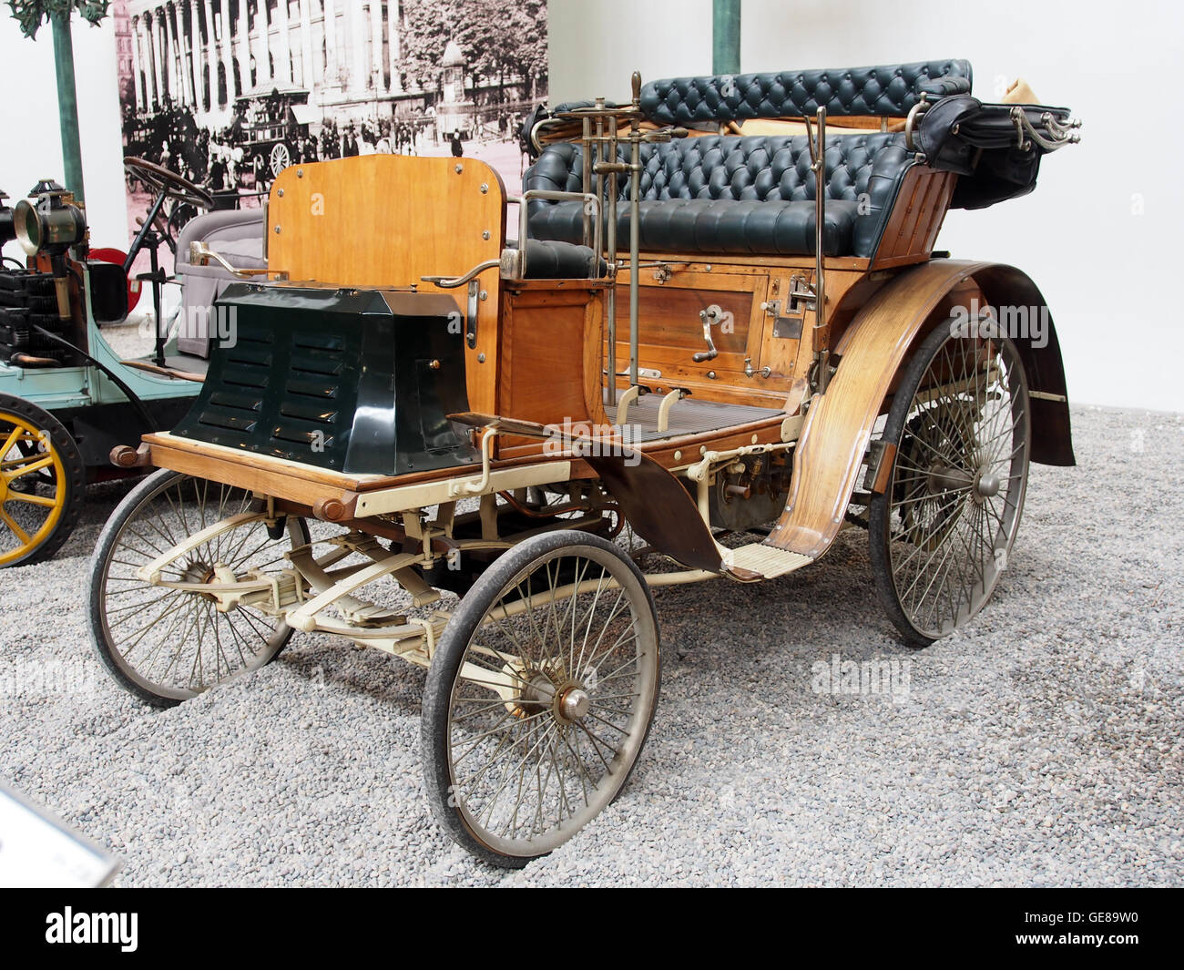 The 1897 Benz Vis-a-vis Type Ideal was an early automobile with a 3cv ...