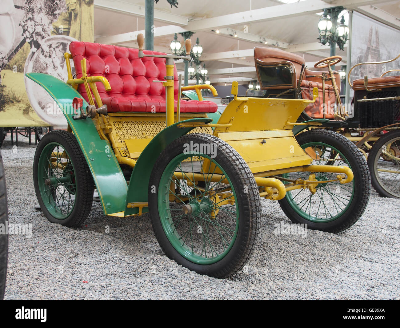 The 1898 Esculape with De Dion Bouton engine is a pioneering vehicle ...