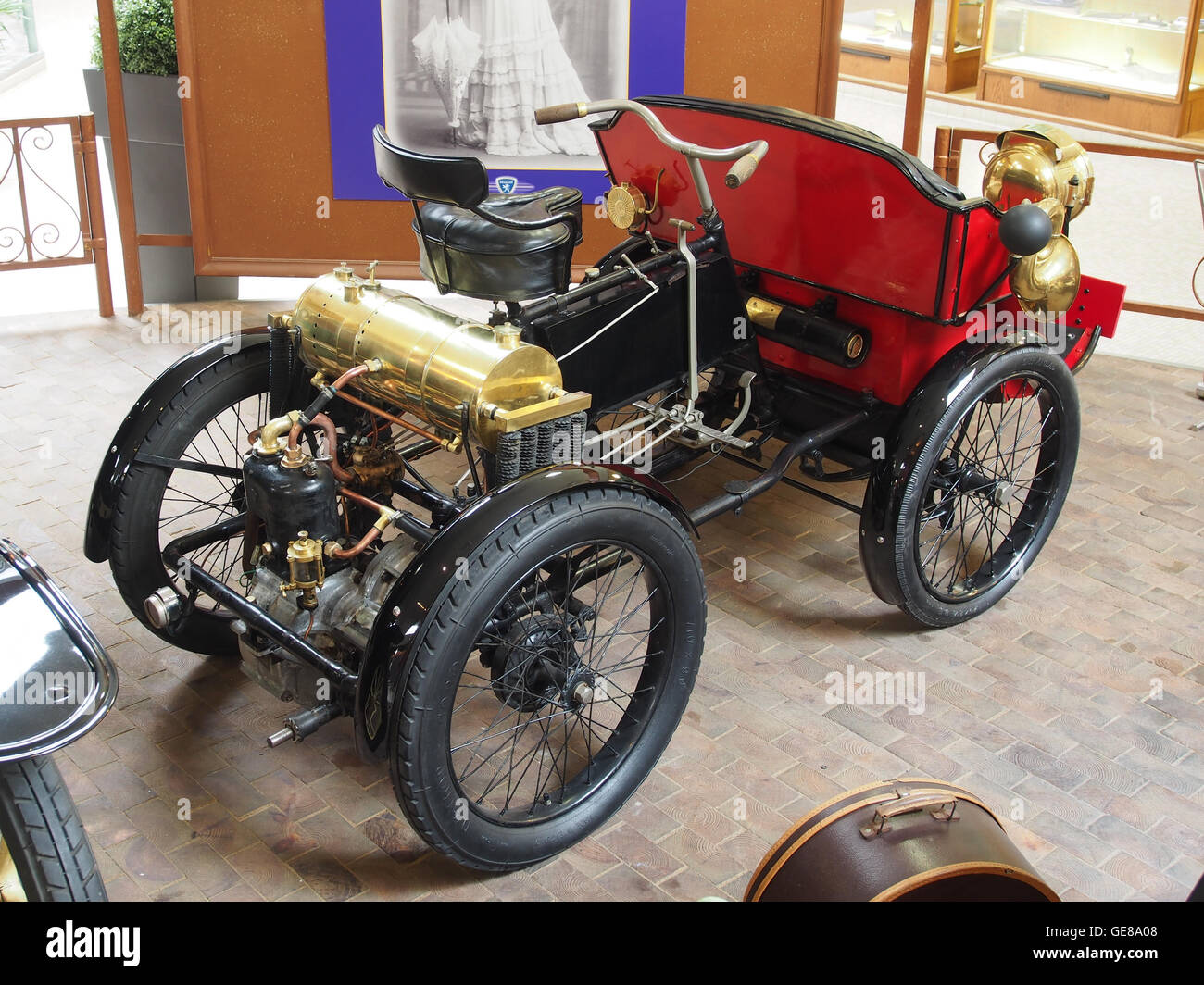 1902 Peugeot Quadricycle, Early Automobile, Vintage French Car Stock ...