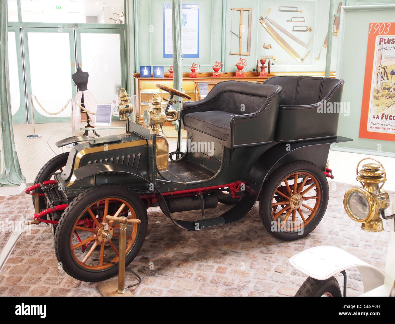 The 1904 Type 56 Tonneau is a historic automobile from the early 20th ...