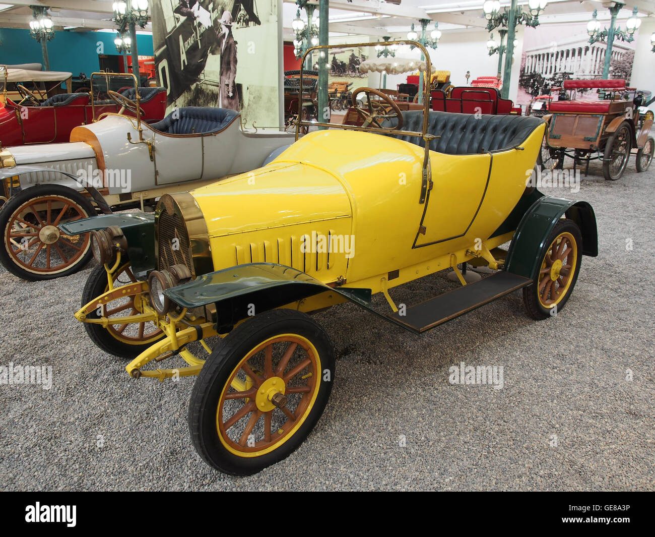 1914 MAF Torpedo F5/14 PS, a vintage French automobile with a 4 ...