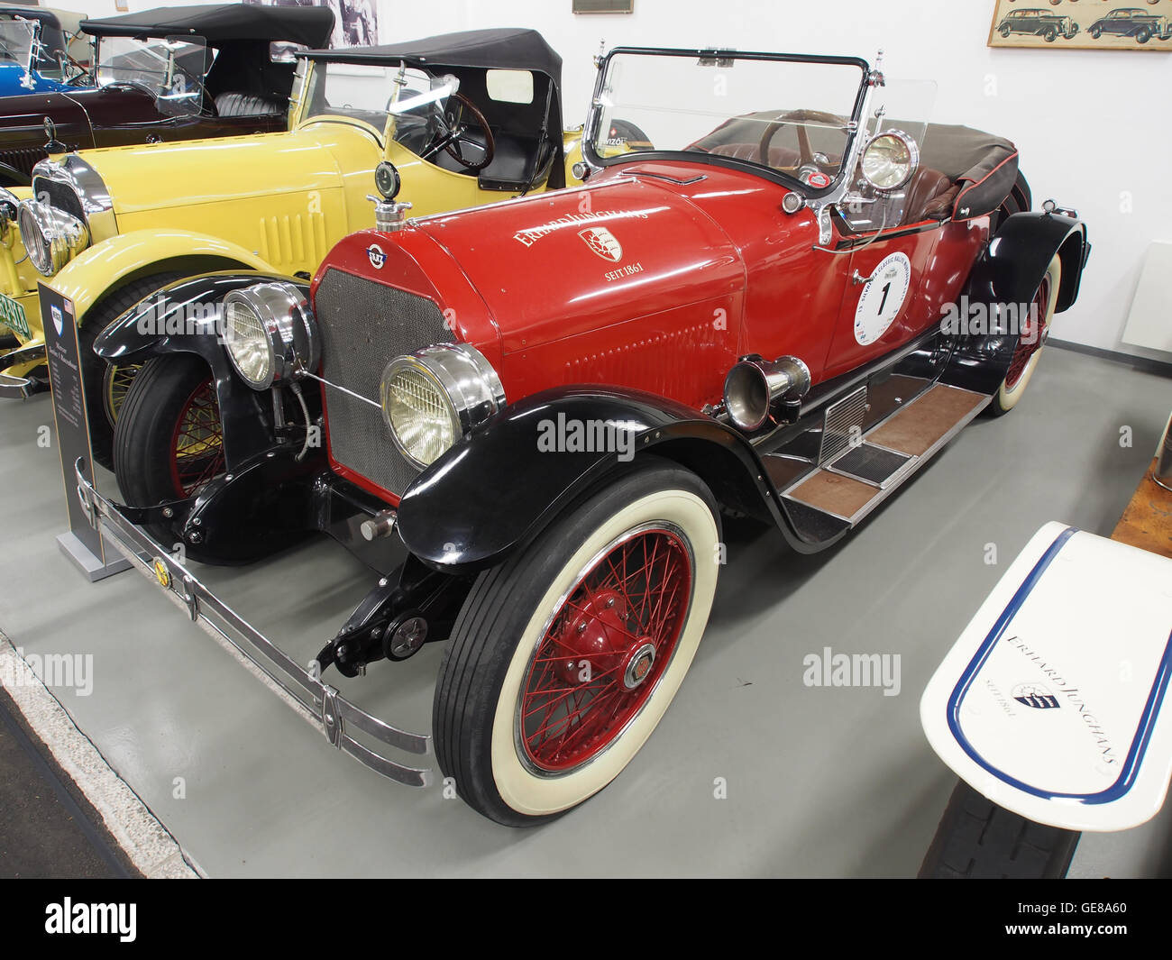 The 1923 Stutz Bearcat is a classic American sports car powered by a 4 ...