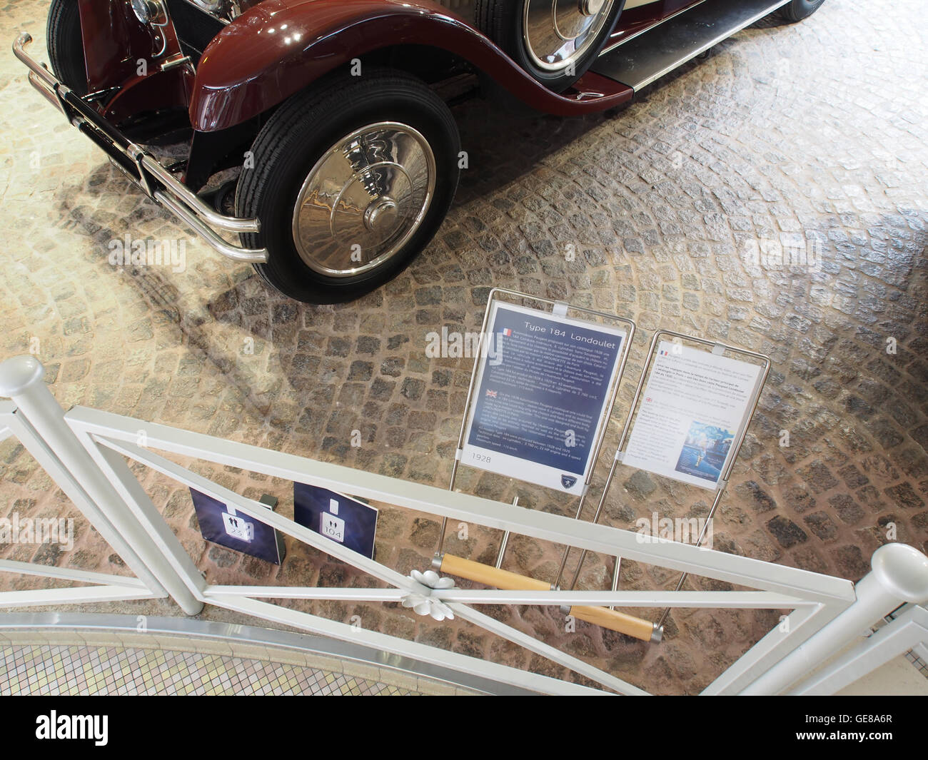 1928 Peugeot Type 184 Landaulet 760cc 22hp 115kmh photo 1 Stock Photo ...