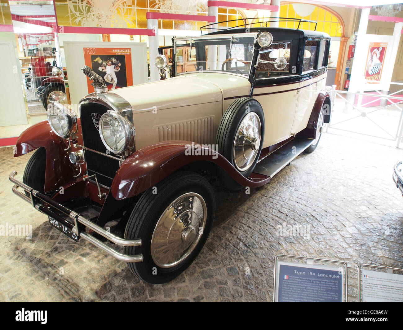 The 1928 Peugeot Type 184 is an early example of automotive technology ...