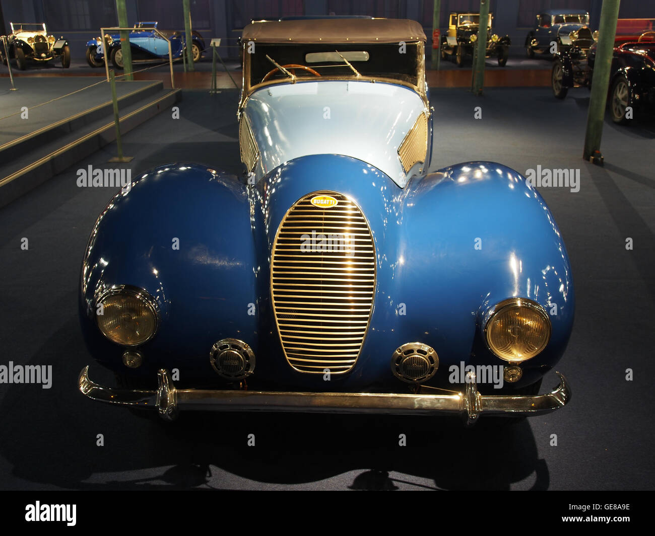 The 1936 Bugatti Type 50T Cabriolet is a luxury convertible, powered by ...