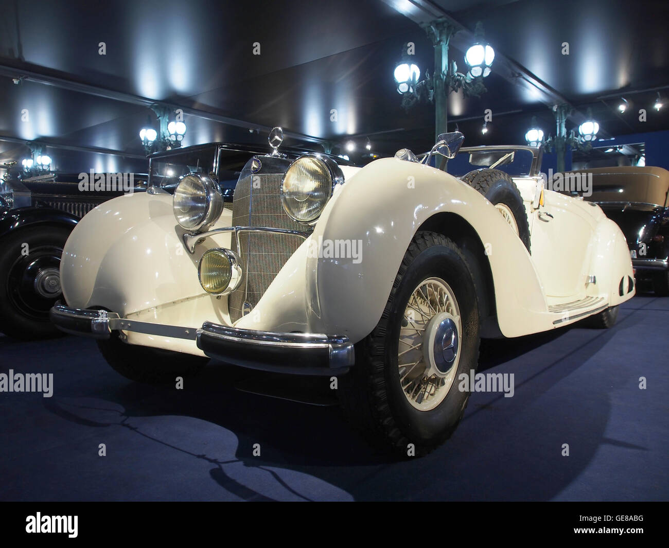 The 1938 Mercedes 540 K Cabriolet is a classic luxury car with a ...