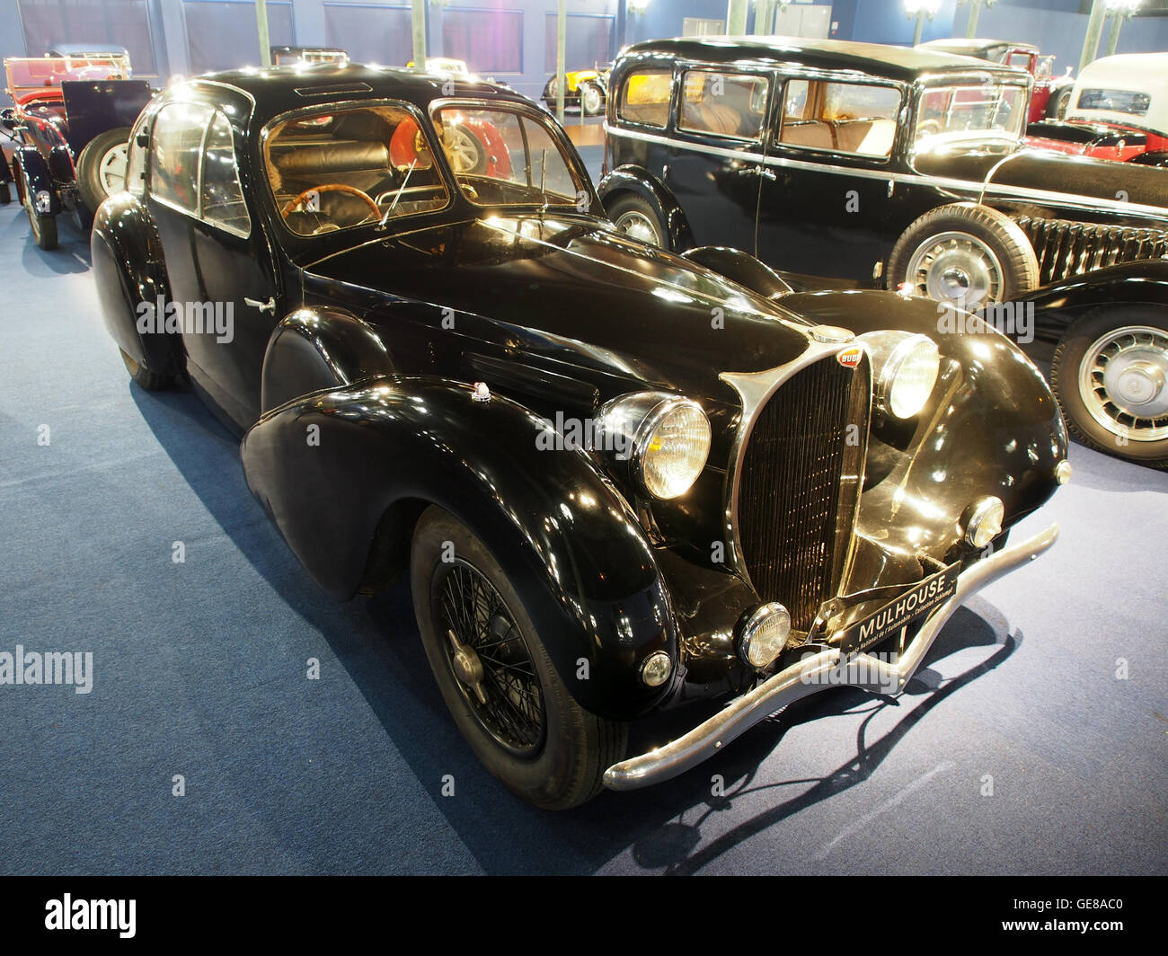 The 1939 Bugatti Type 64 is a rare and highly sought-after luxury ...