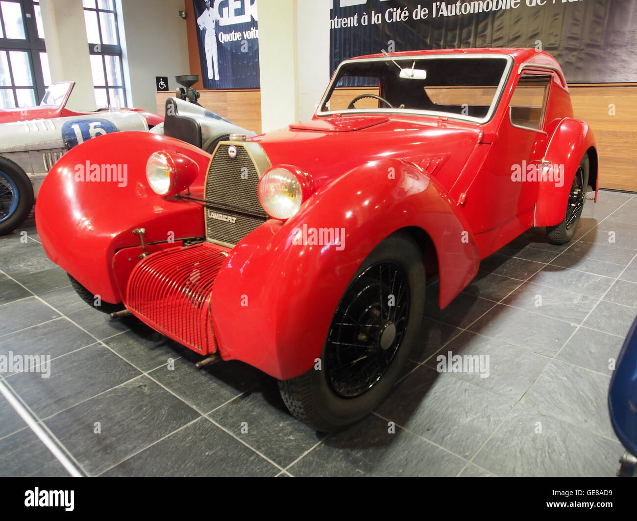 The 1948 Lambert Coupé is a French automobile featuring the Ruby 1100 ...