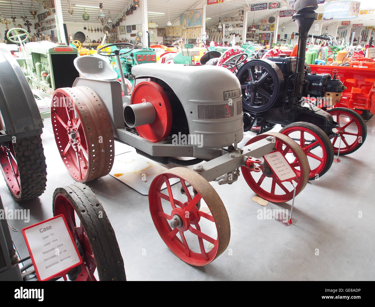 The 1950 Kramer K12V, a classic farm tractor, features a 12-horsepower ...