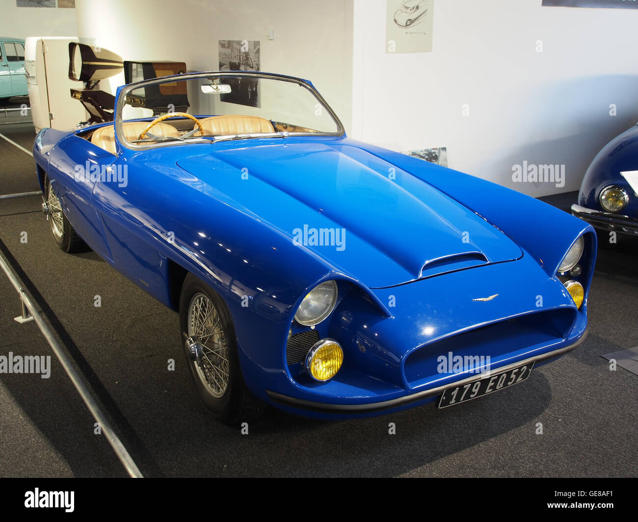 The 1954 Salmson Type 2300S prototype, a French automobile with a ...