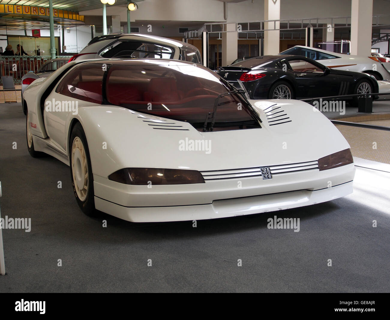 1984 Peugeot Quasar, Concept Car, Futuristic French Design Stock Photo ...