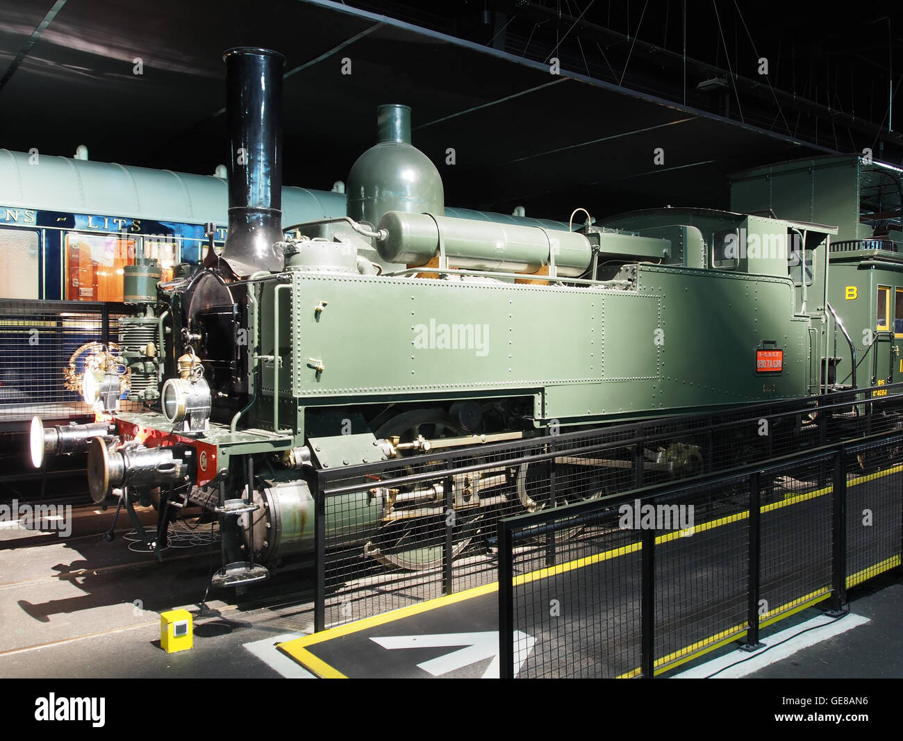 The 3 SNCF 030TA628 is a French steam locomotive used by the Société ...
